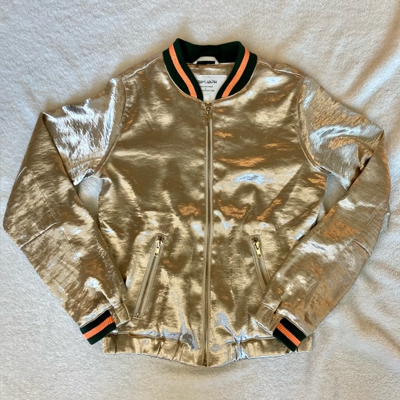 Teddy Smith | Jackets & Coats | Vintage French Gold Teddy Smith Girls ...